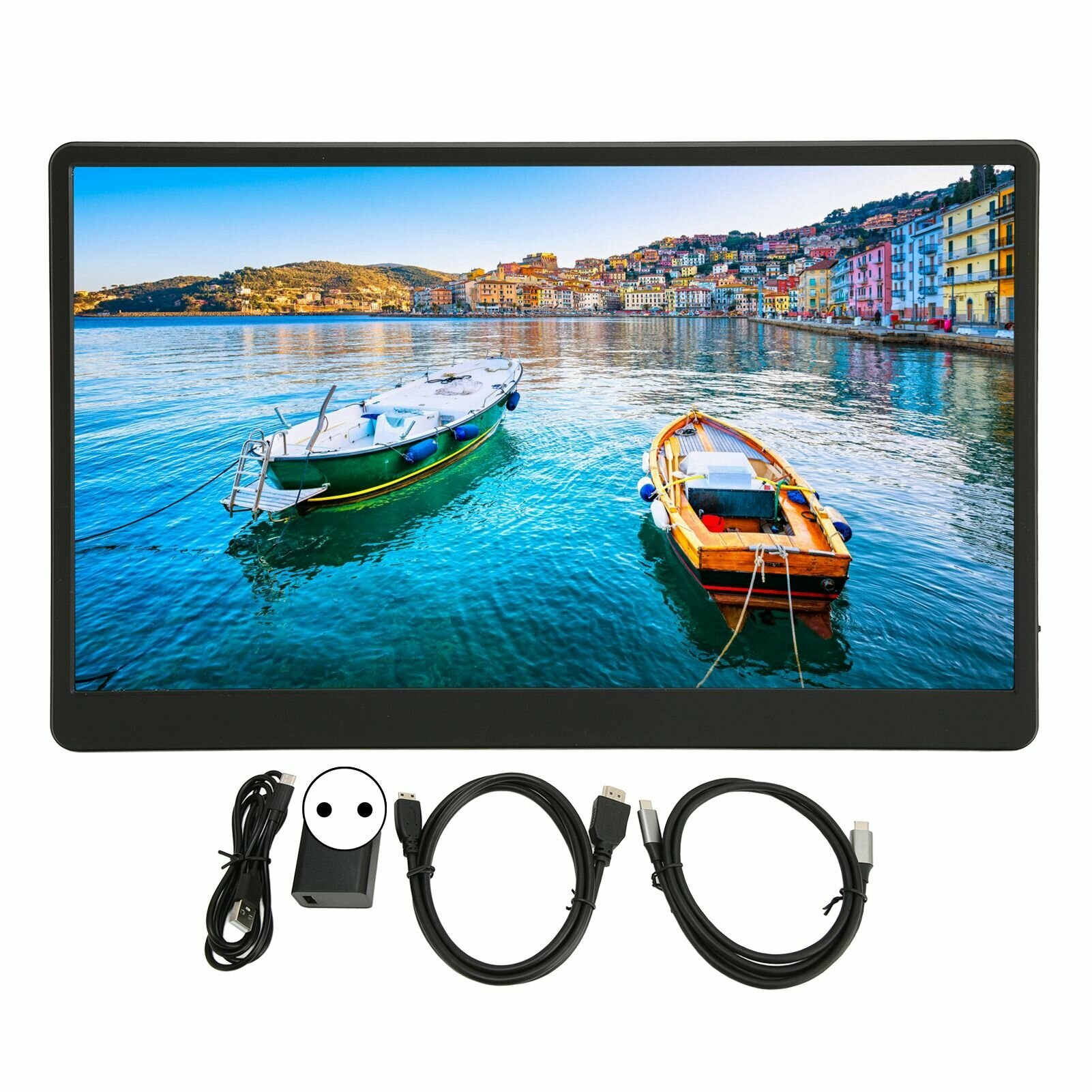 Портативный монитор 15.6" FHD IPS HDR для телефона/ноутбука