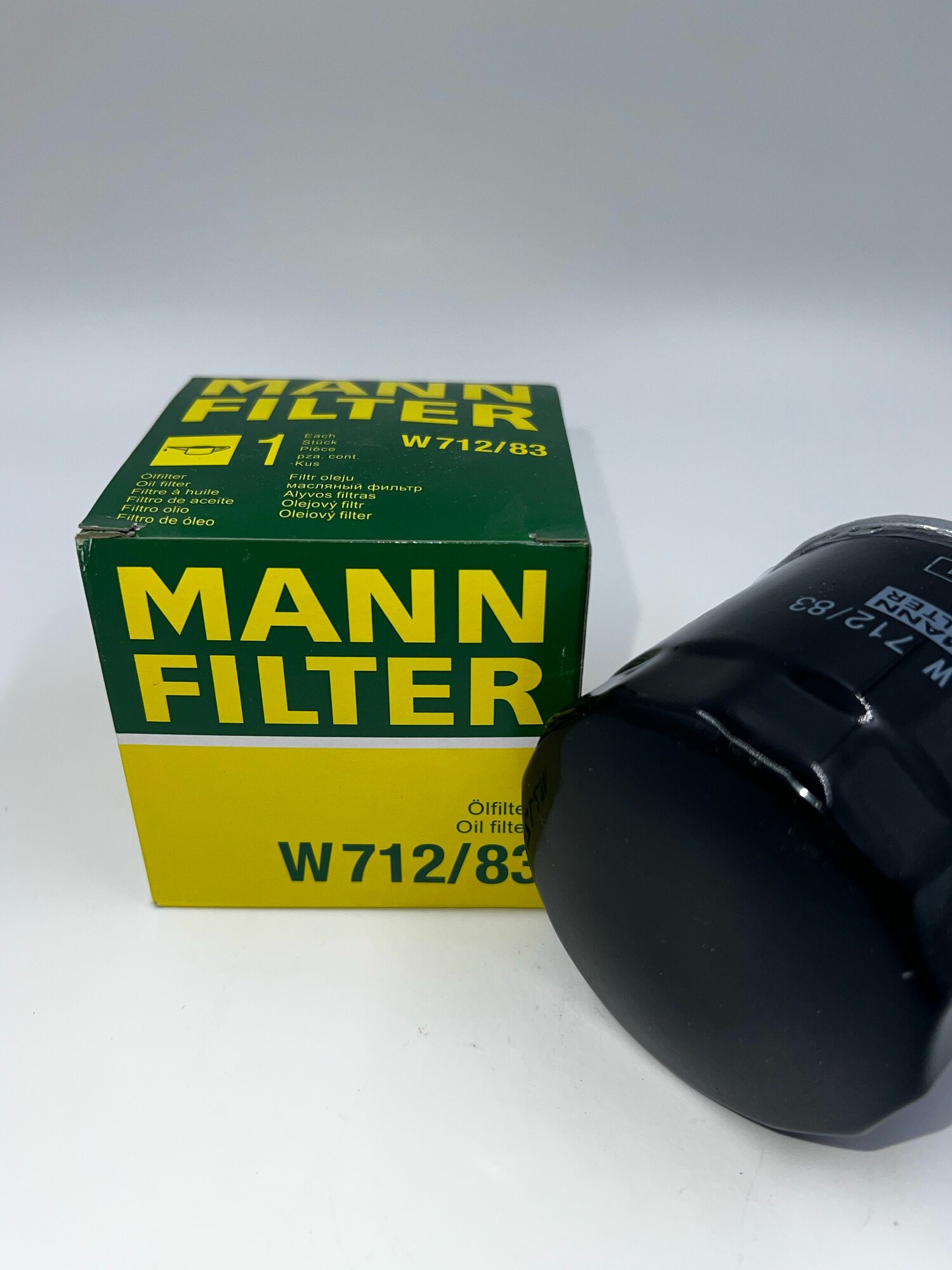 Фильтр Масляный Mann-Filter W712/83 MANN-FILTER — фото 1
