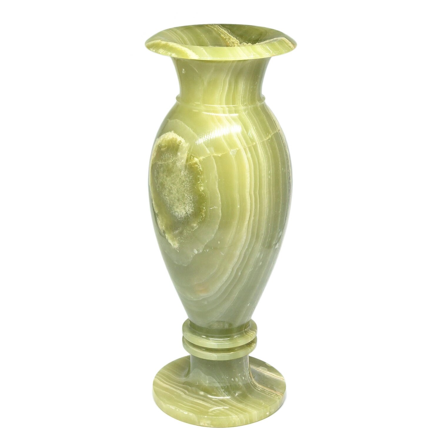 Ваза из камня оникс 150*150*400мм .