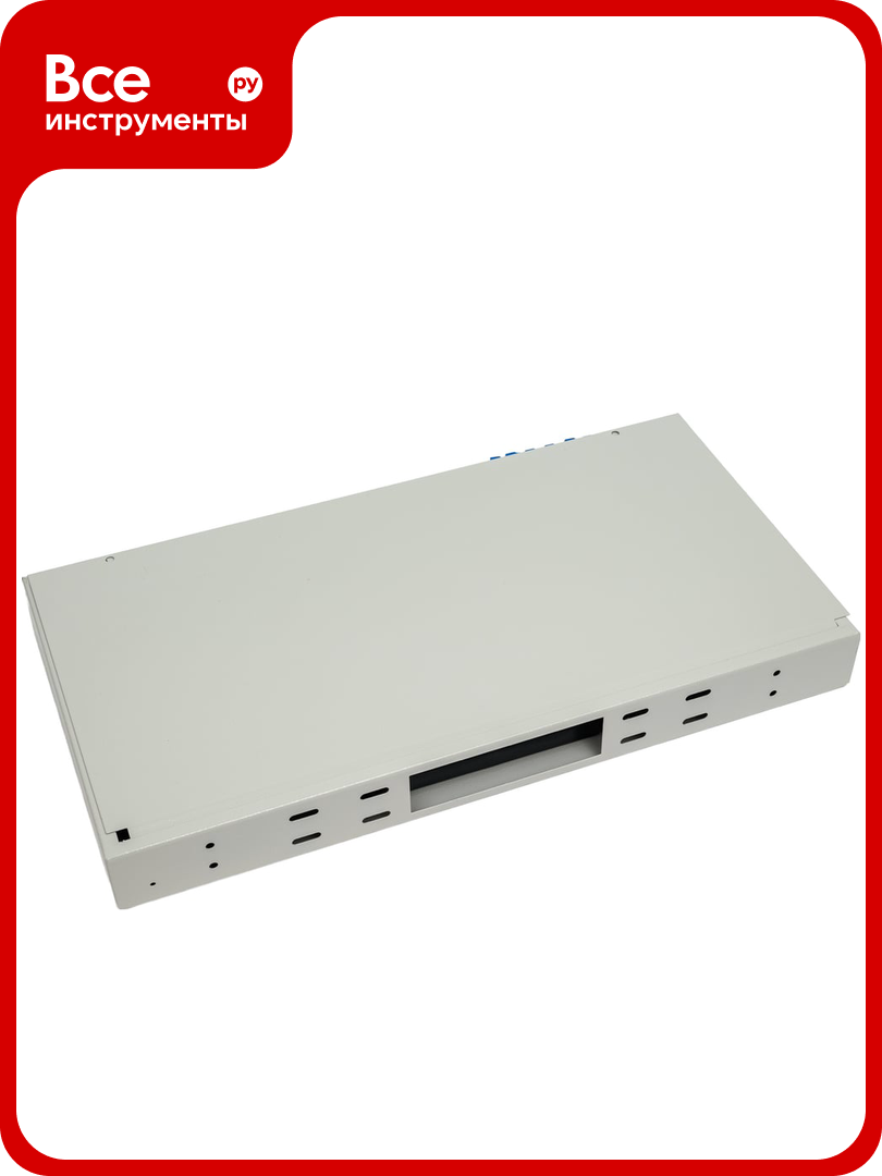 Кросс в стойку 19” 1u-ru24-lc/sm-8d-16-1 - в комплектации на 16 портов НК-Групп 1ULCU8d для размещения в