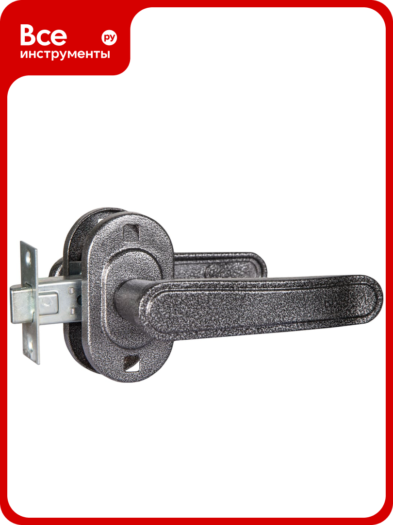 Ручка-защёлка гарант качества Гарант 2.05 (серебро), Ручки оснащены подпружиненным механизмом возврата