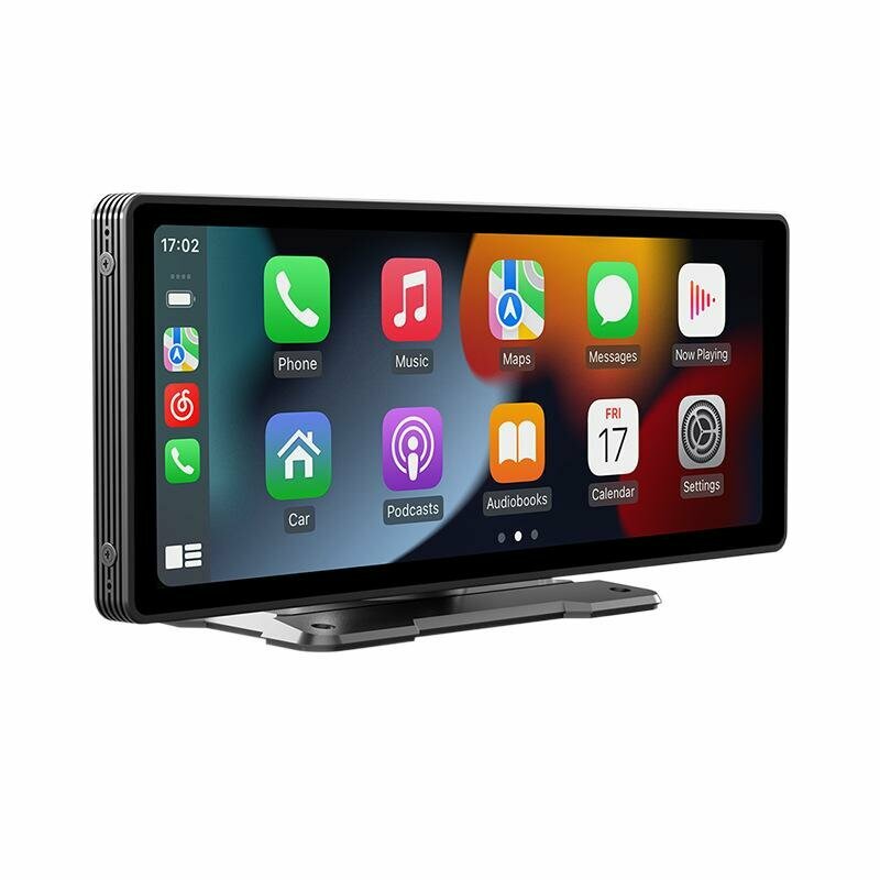 Автомагнитола 10.26 дюйма HD экран Bluetooth 5.0 CarPlay Android Auto FM AUX универсальная для автомобиля