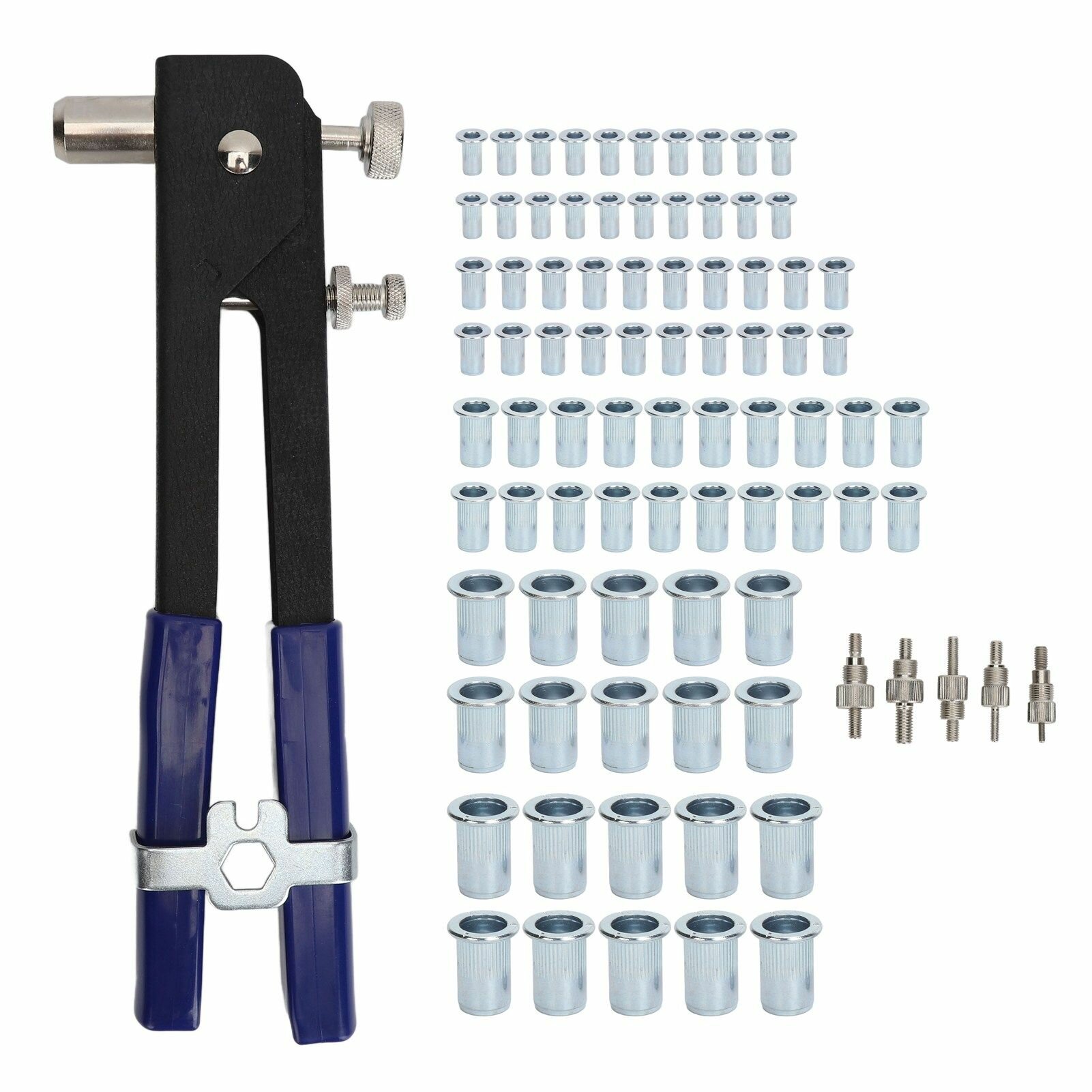 86шт набор для клепки, легированная сталь, DIY, с коробкой