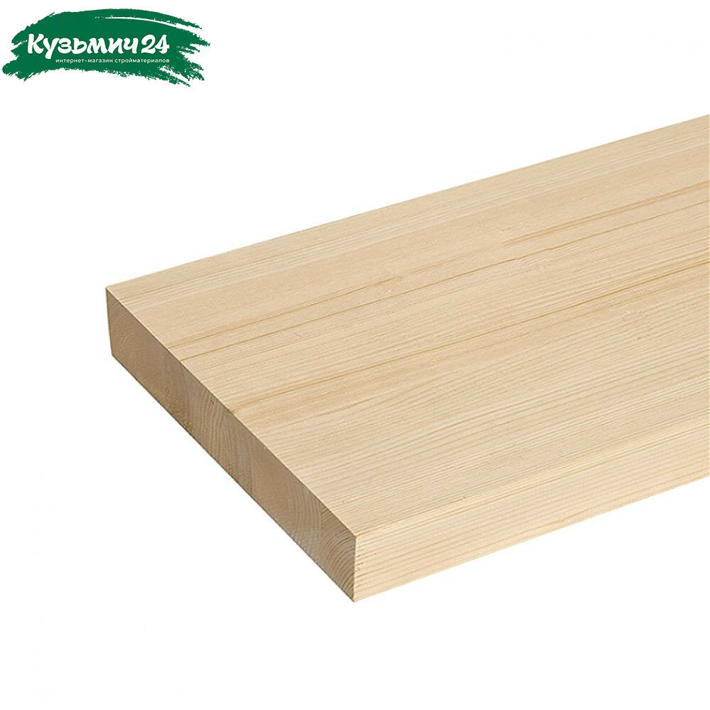 Тетива (сосна) 250 х 60 х 4000 мм