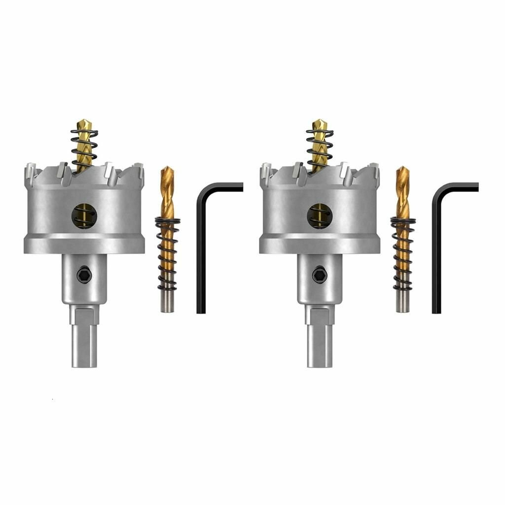 Твердосплавная коронка 48 мм для нержавеющей стали и металла