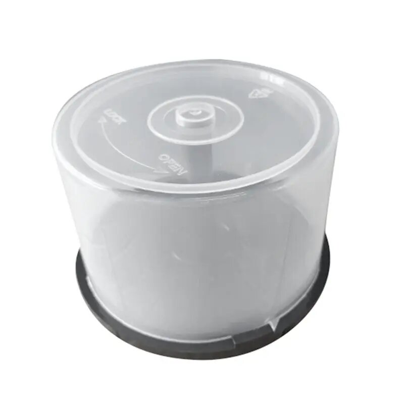 Прозрачный пластиковый контейнер для хранения CD/DVD SQPP