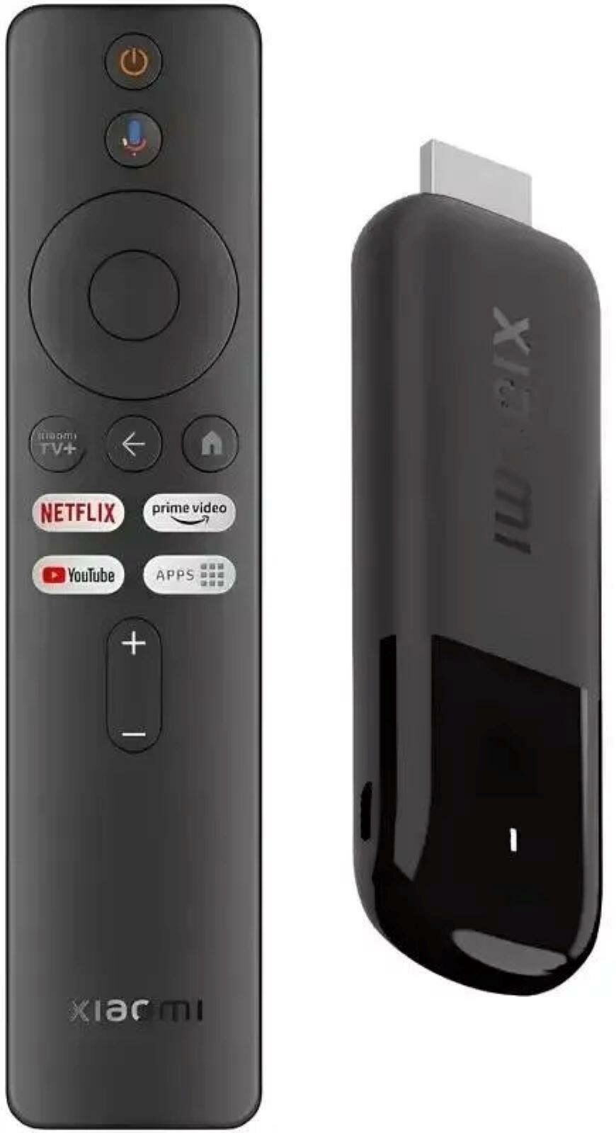 ТВ-адаптер Mi TV Stick 4K 2nd Gen PFJ4203RU OB6-RU Черный WIFI