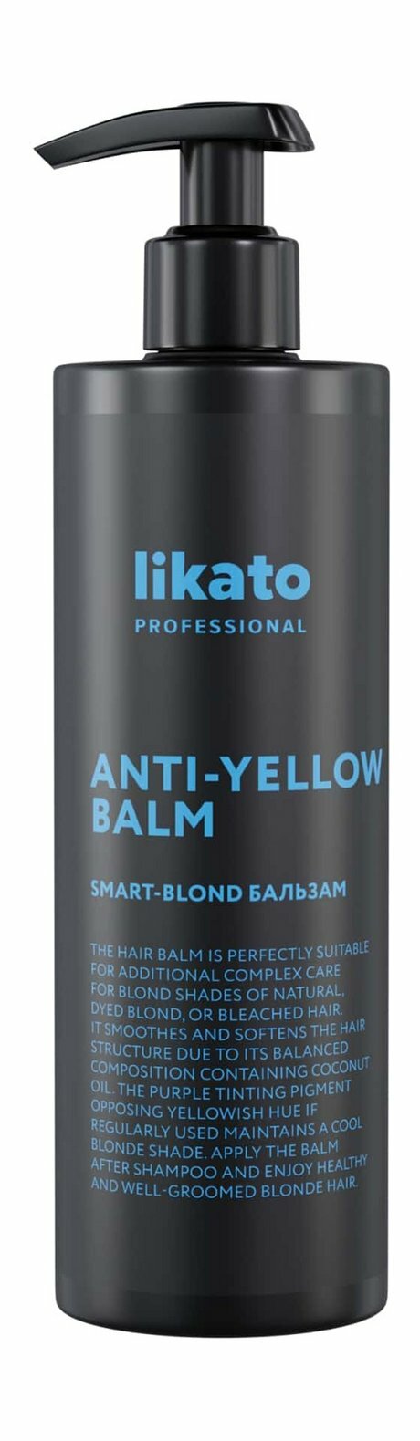 Likato Professional Smart-Blond Anti-Yellow Balm Оттеночный бальзам для светлых и осветленных волос | 400 мл 400мл