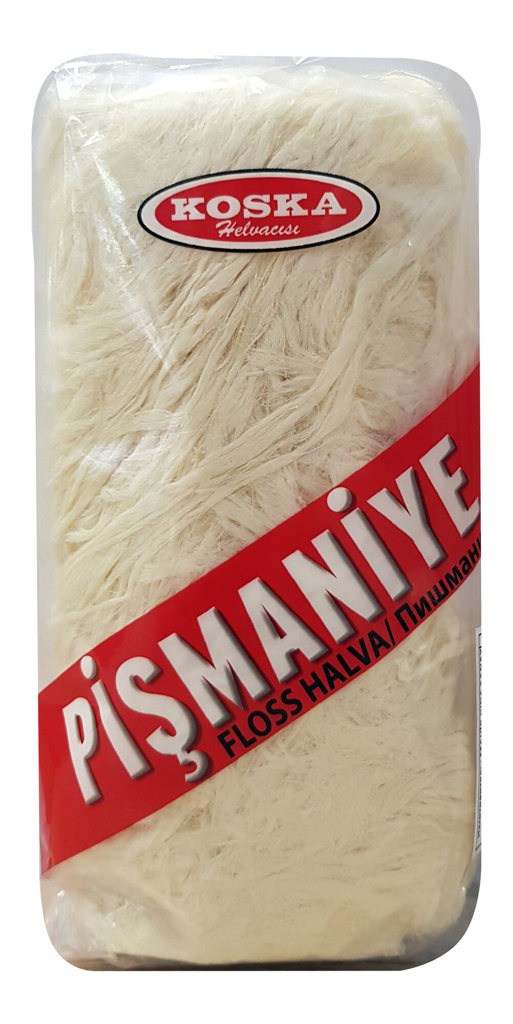 Пишмание (сладкая вата) классическое (рулон), "Koska", Pismaniye floss halva, 250гр.