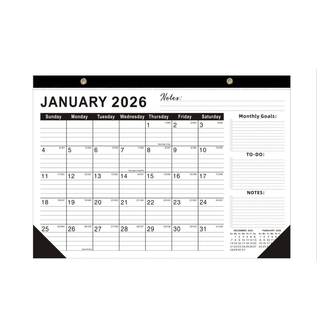 2026 2027 Английский Календарь YO Coil Настенный Календарь-005