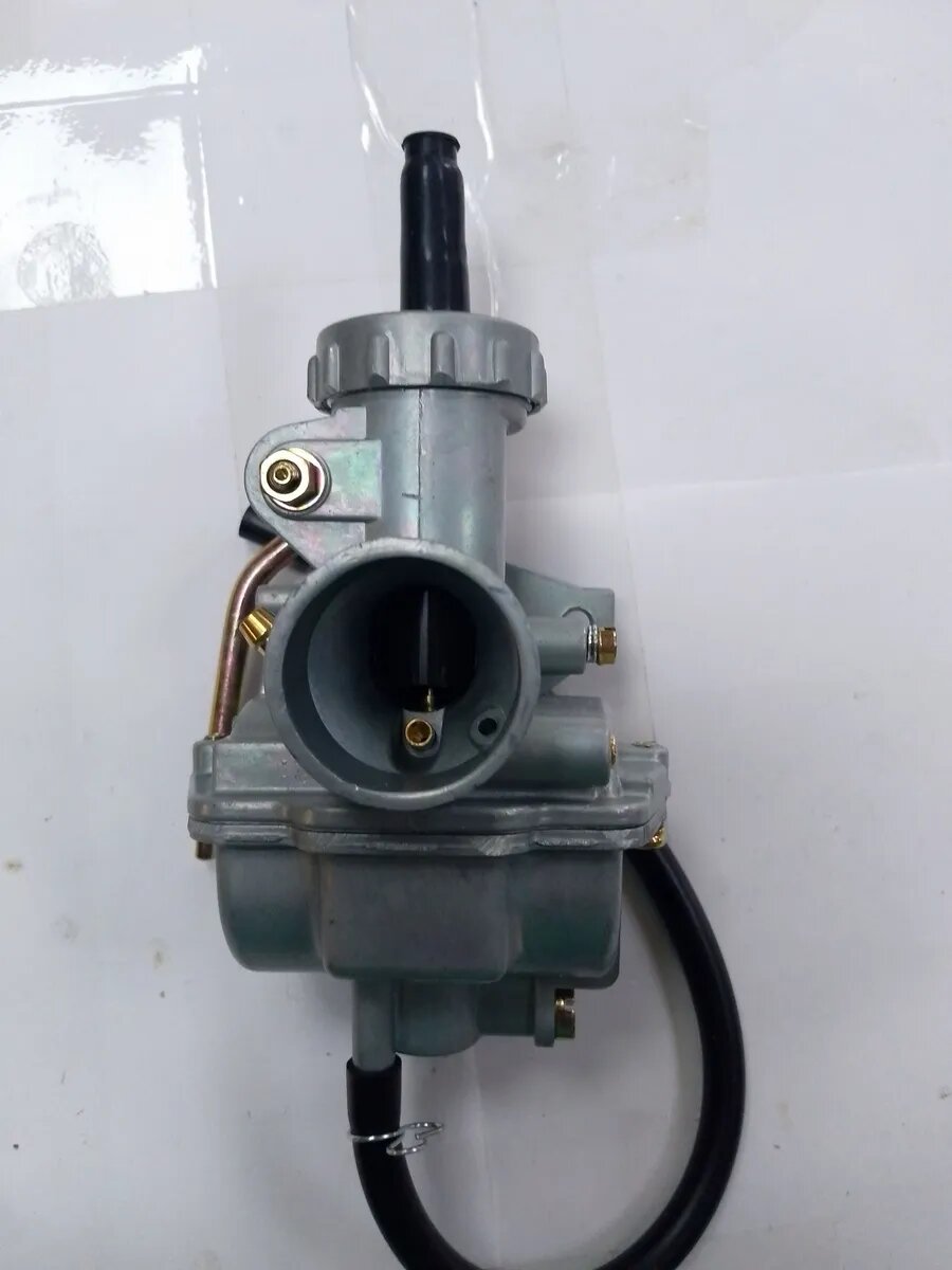 Карбюратор альфа 110 куб (металический флажок)