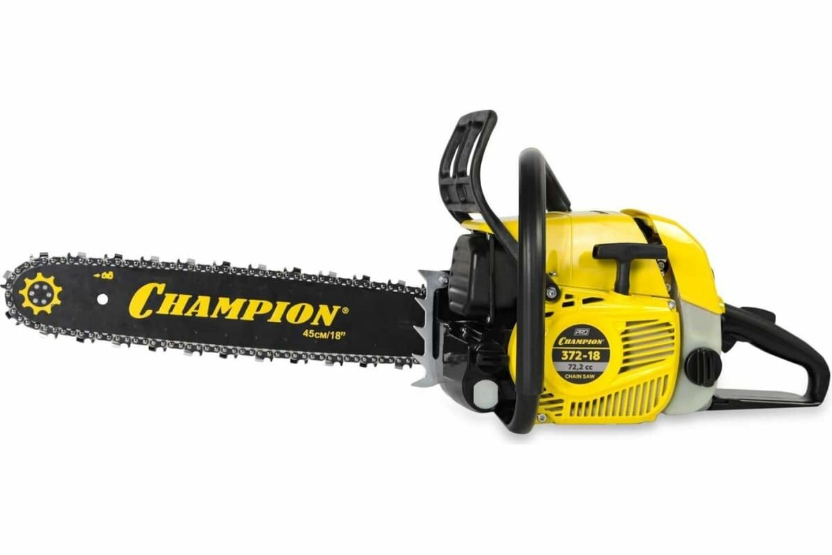 Пила цепная бензиновая Champion 372-18