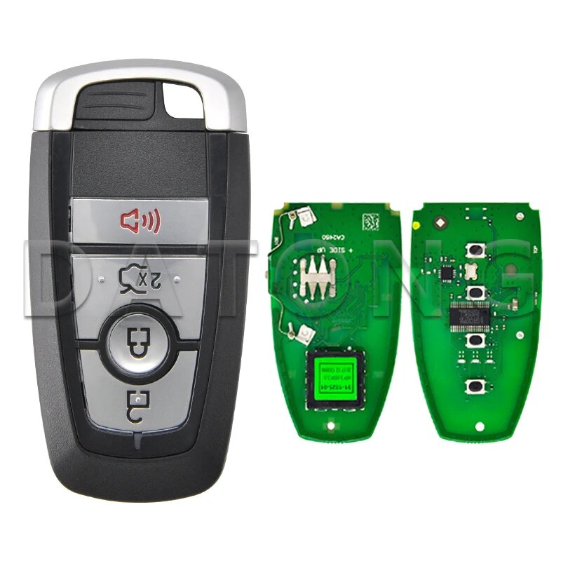 Автомобильный пульт дистанционного управления Datong для Ford Explorer Edge Mustang Fusion M3N-A2C93142300 ID49 Chip 315MHz Promixity Smart Card For Ford, 3Plus1 BT