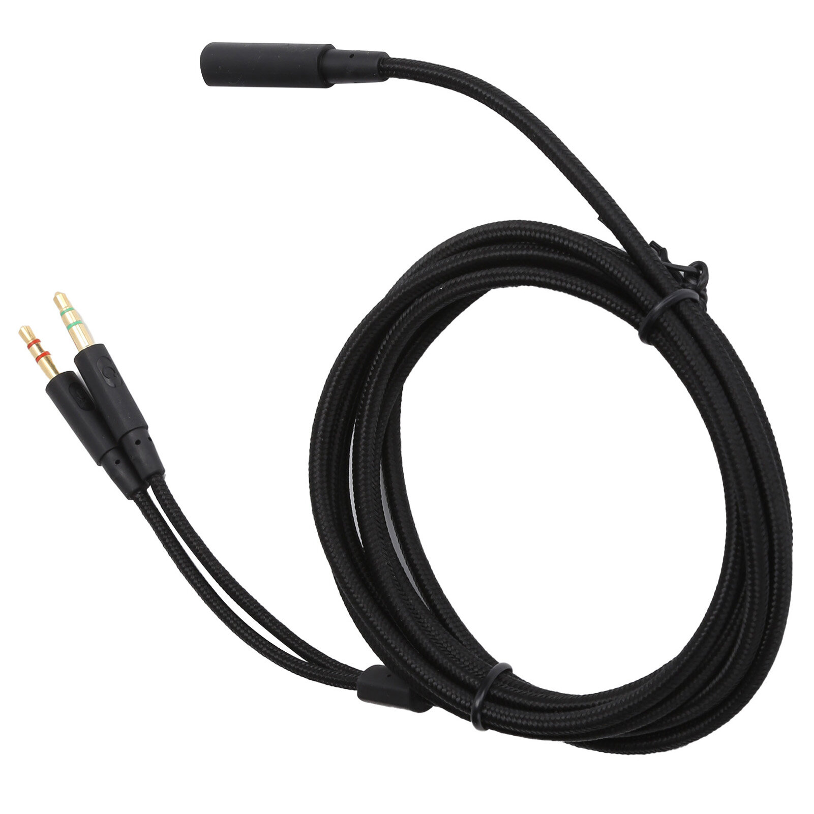 2in 1 Adapter Headphone Audio Cable Fit for Kingston HyperX Cloud Stinger/Cloud Mix/Cloud Alpha — фото 1