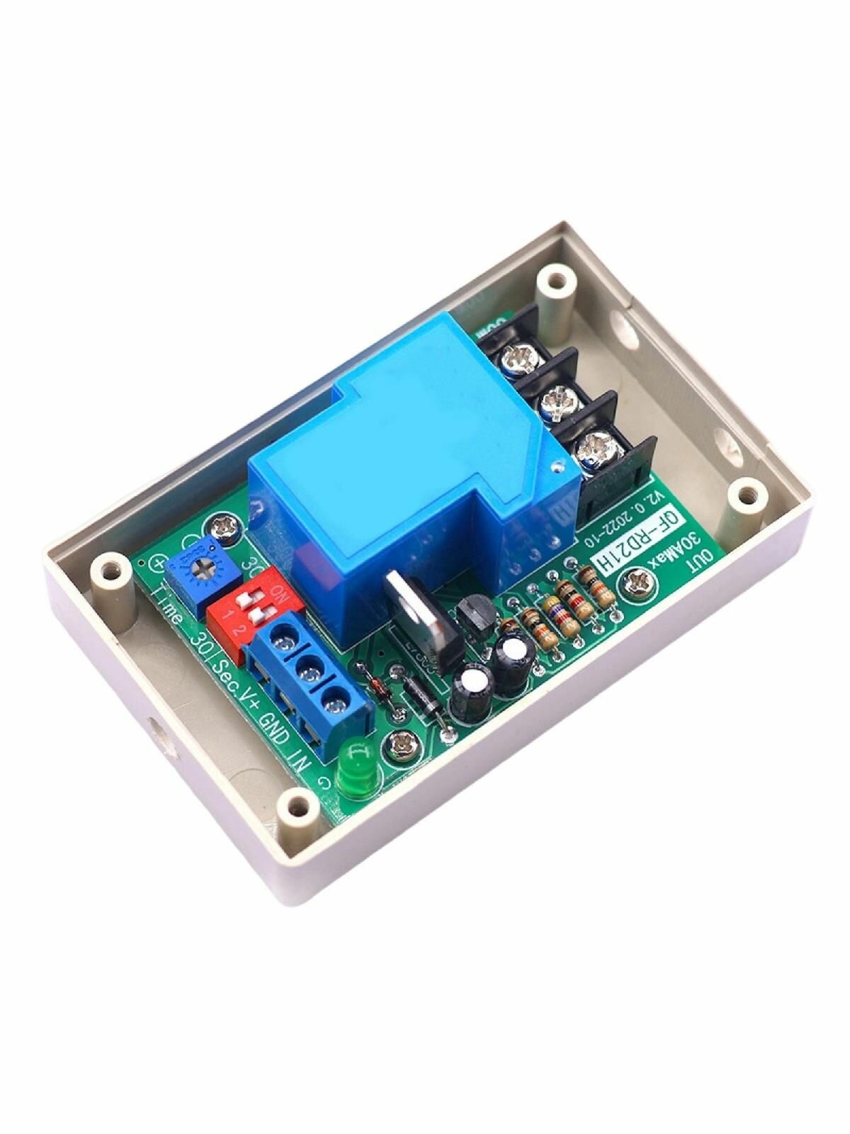 Модуль реле с задержкой отключения постоянного тока 24V 30A