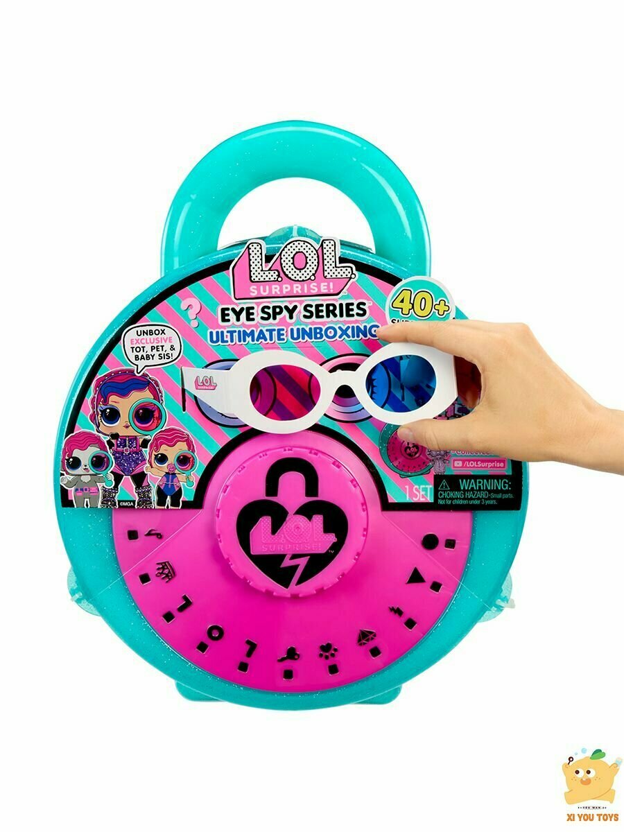 MGA L.O.L. Surprise! Eye Spy Series Ultimate Unboxing / Игровой Набор Шпионы, Содержит 3 Эксклюзивные Куклы С Более Чем 40 Сюрпризами.