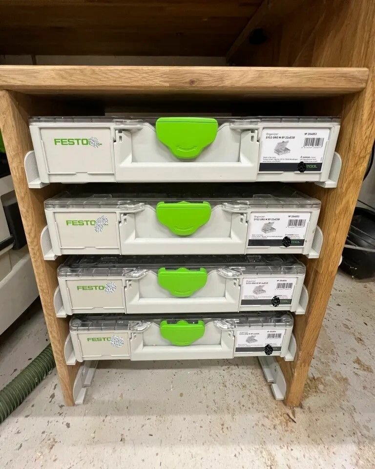 Рейлинги для хранения Festool Systainer3