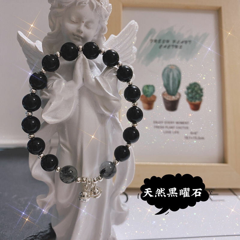 Браслет для гадания, YM Mall из нефрита с кроликом Привлечение нежности