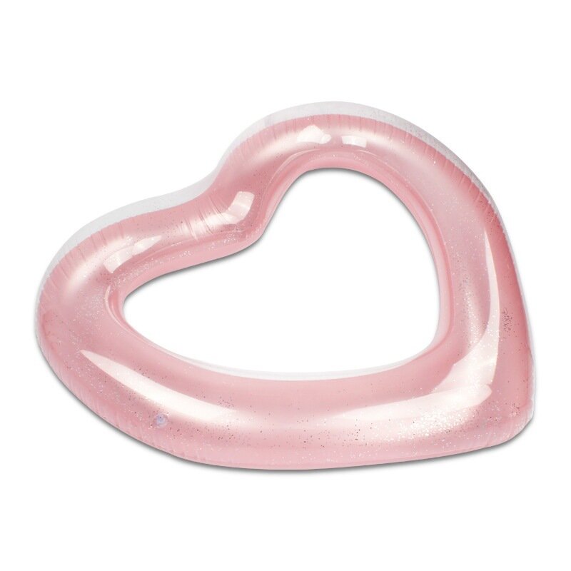 Серебряные блестки любовный плавательный круг розовый любовный сетка красный плавательный круг дамы взрослый надувной