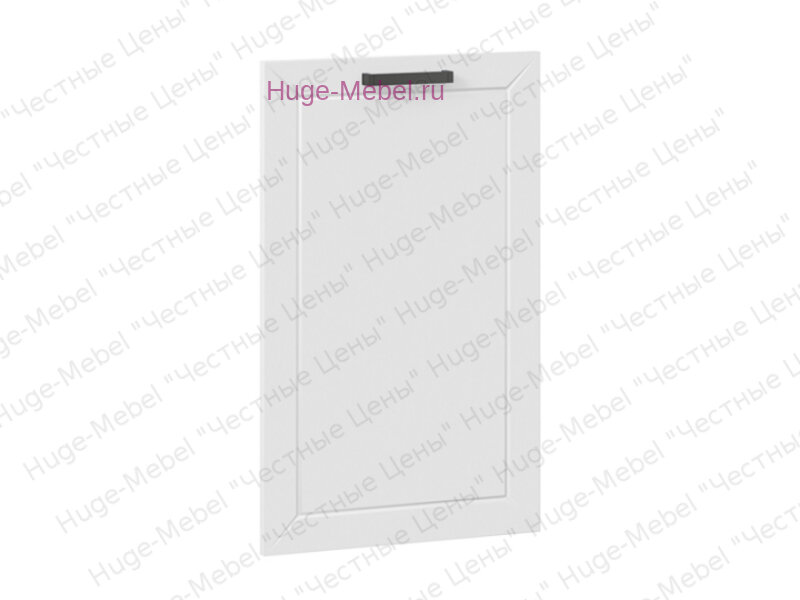 Кухонный фасад Ф-260 холст белый (Альфа) Huge Mebel . Ширина 320 Высота 916. Кухонные фасады