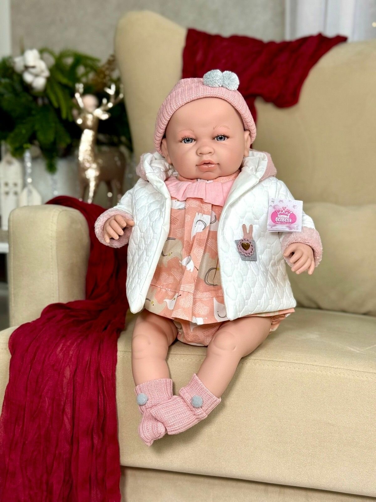 Кукла Berbesa мягконабивная 50см SARA