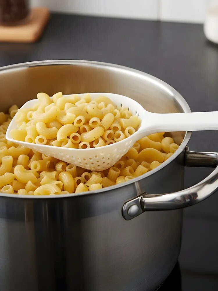 Шумовка для кухни, кухонная ложка дуршлаг для снятия пены, ложка сито кулинарная для мяса