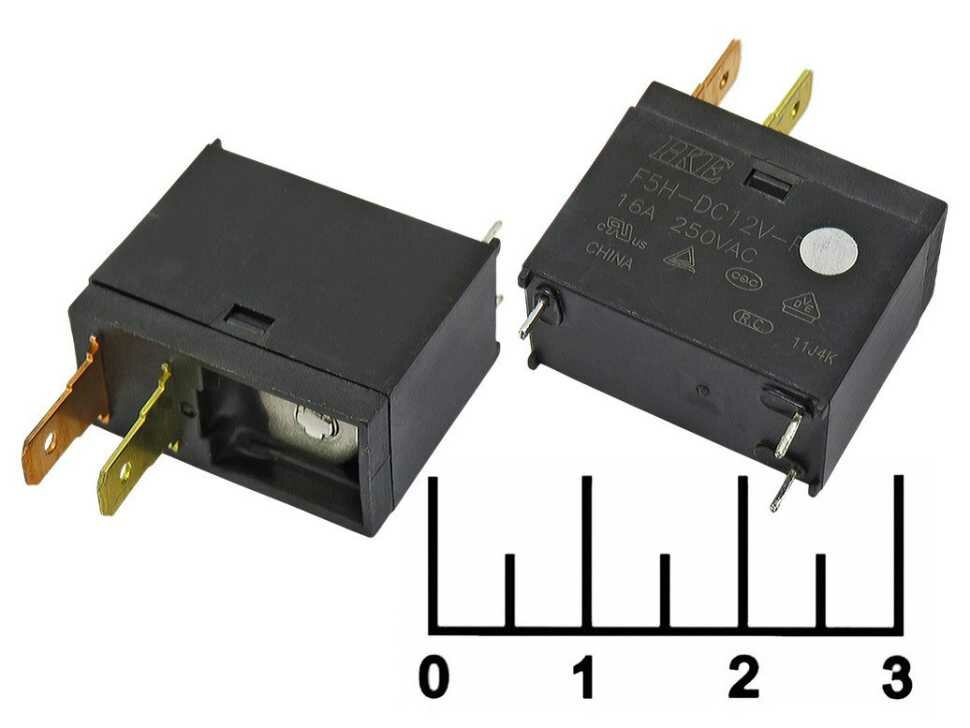 Реле =12V 16A/250V F5H-D12V-P1