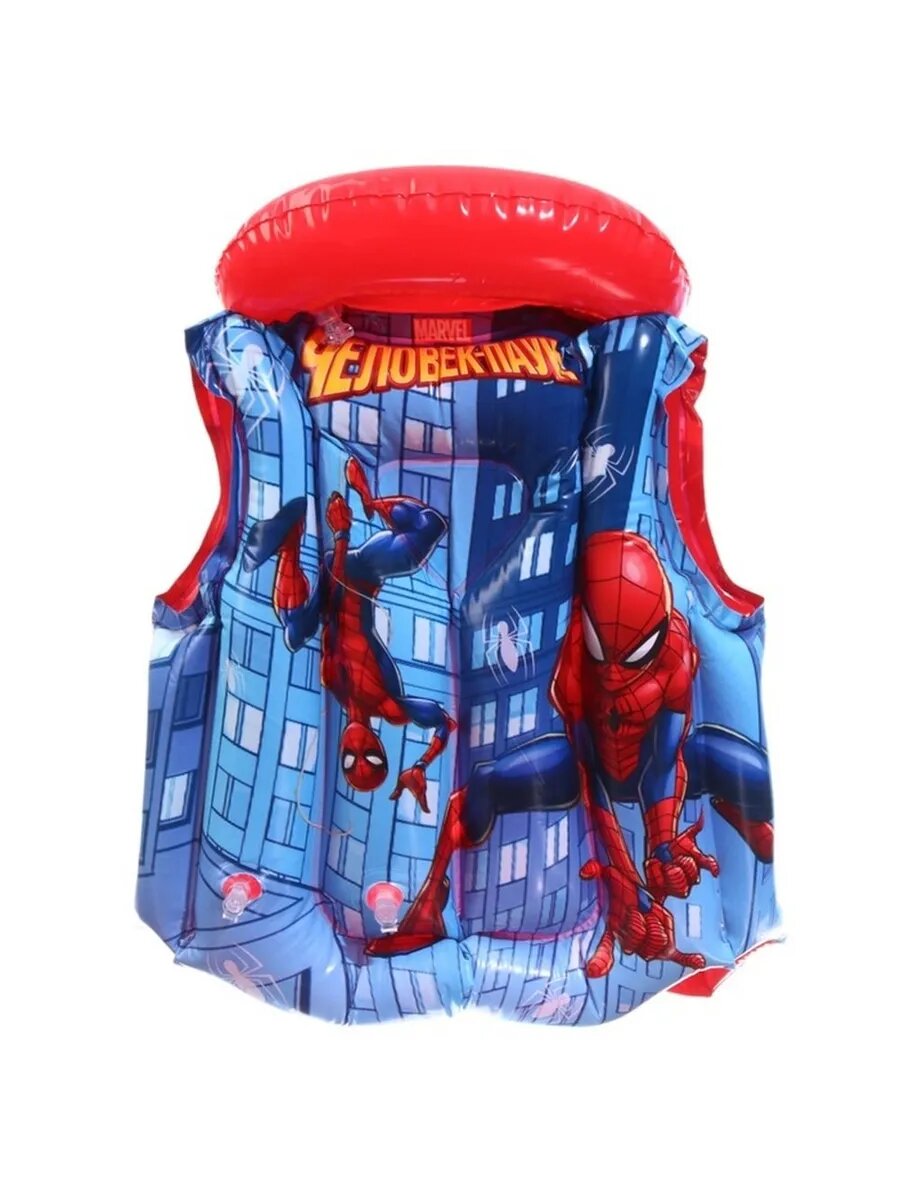 Безопасный надувной жилет с героем для малышей