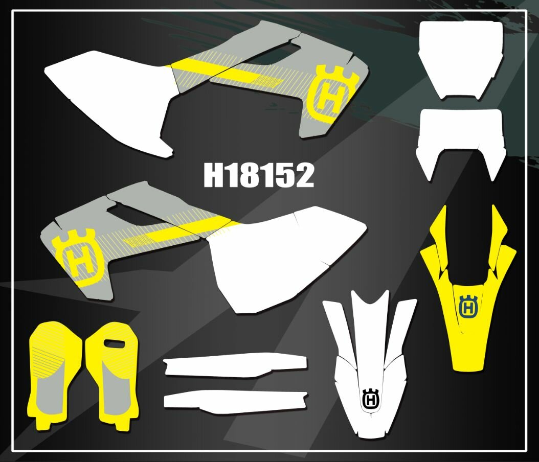 Для Husqvarna TE FE 2017 2018 2019 150-250 300 350 450 Наклейка на обтекатель графические фоны наклейки, для TC FC TX FX FS 2016 2017 2018