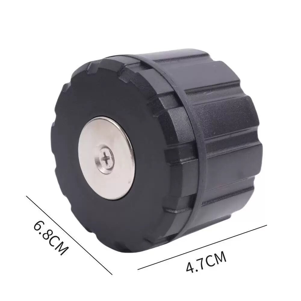 Круглый магнитный держатель для ключей автомобиля, водонепроницаемый EDC-органайзер для ключей, инструментов и мелких