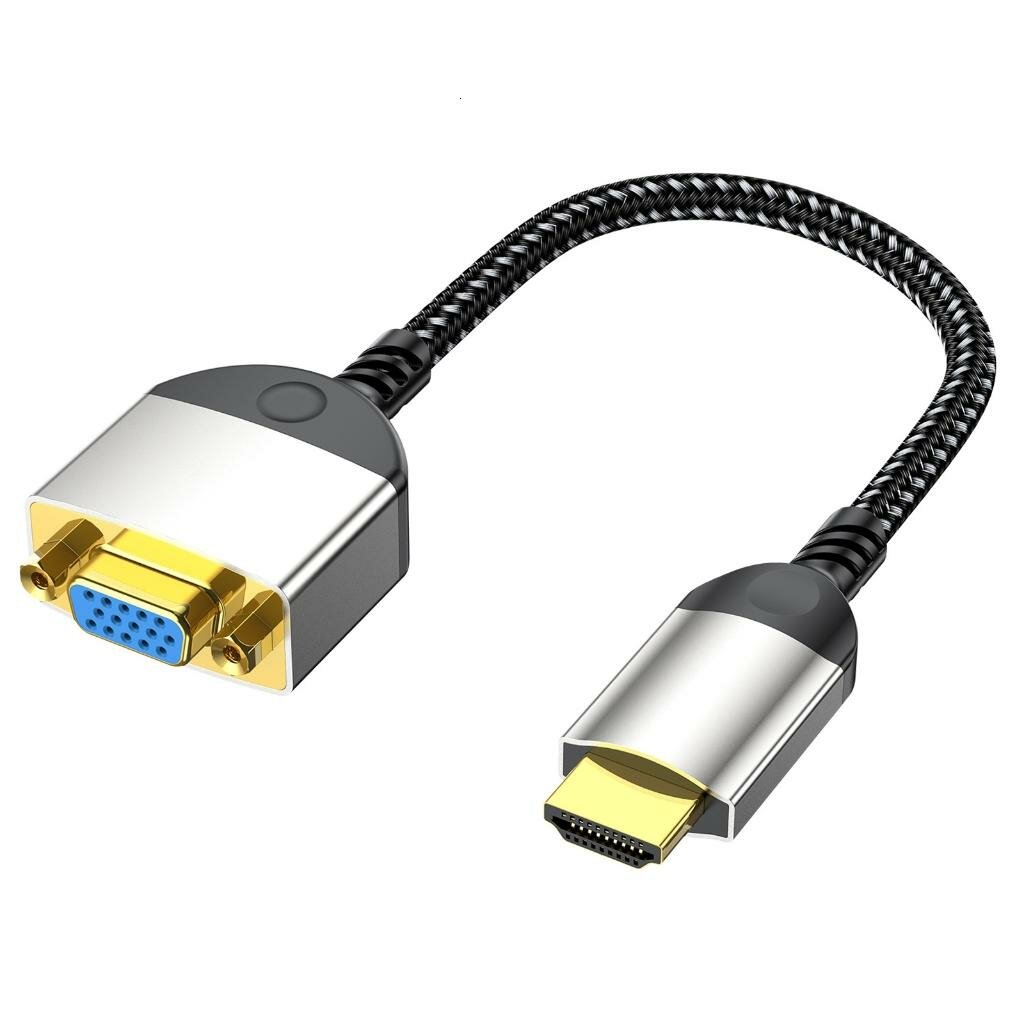 Компьютерные соединения и разъемы,1 HD-видеокабель HDMI male-VGA female