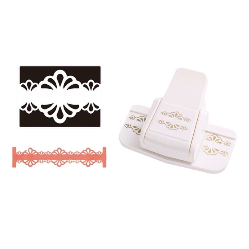 Фигурный дырокол для бумаги, Цветы распускаются в ларьках