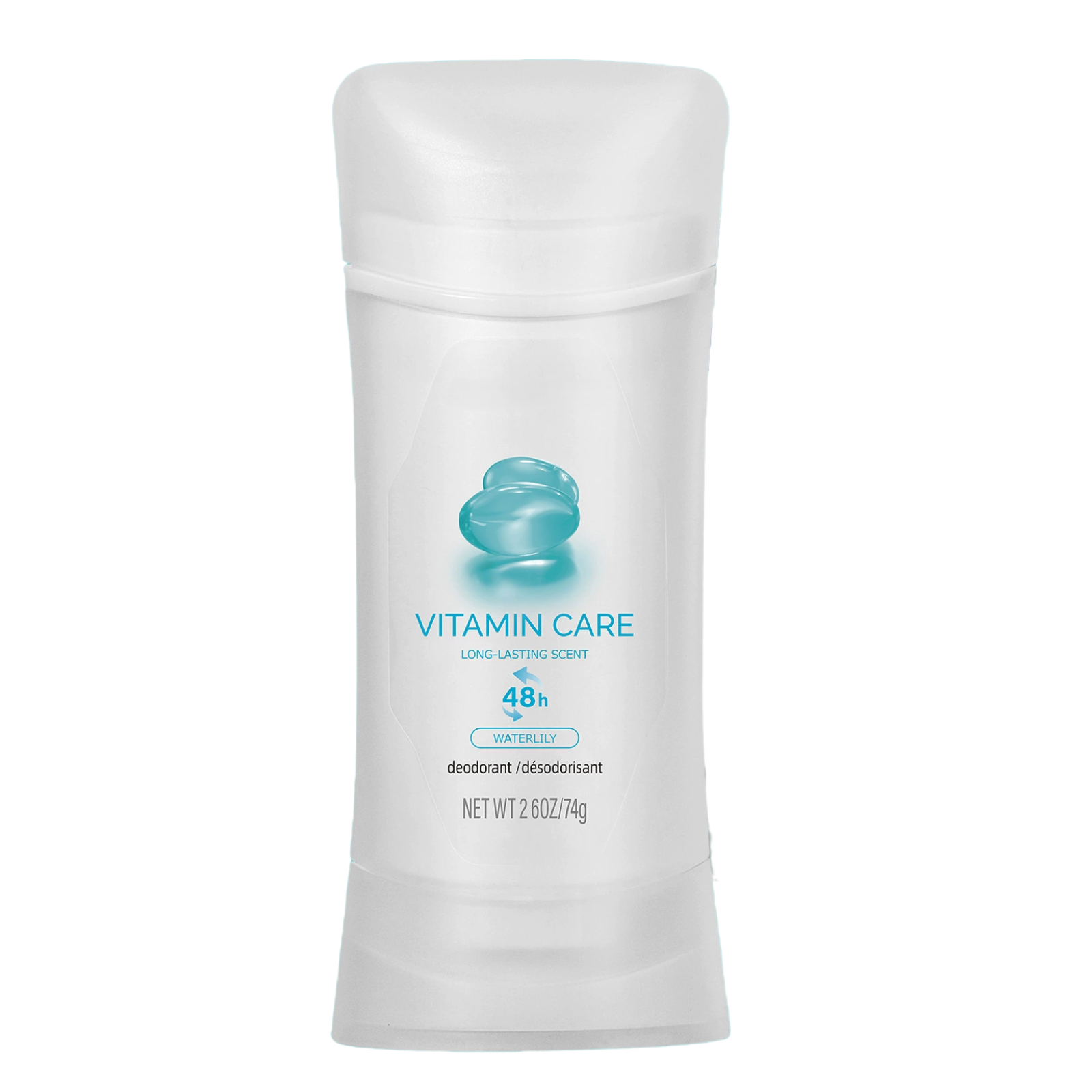 Антиперспирант дезодорант, стик для длительного освежения, дезодорант с ароматом, снижение запаха, крем для свежести, 05#Водяной лилий, ароматы: кокос/лаванда/лимон/персик/груша/водяной лилий, 74г 2.6oz