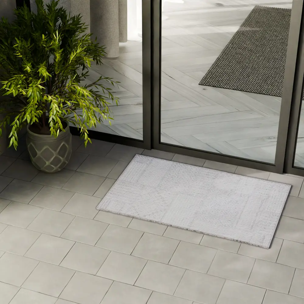 Циновка Дели 50x80 см полипропилен 84107_53211 цвет серый