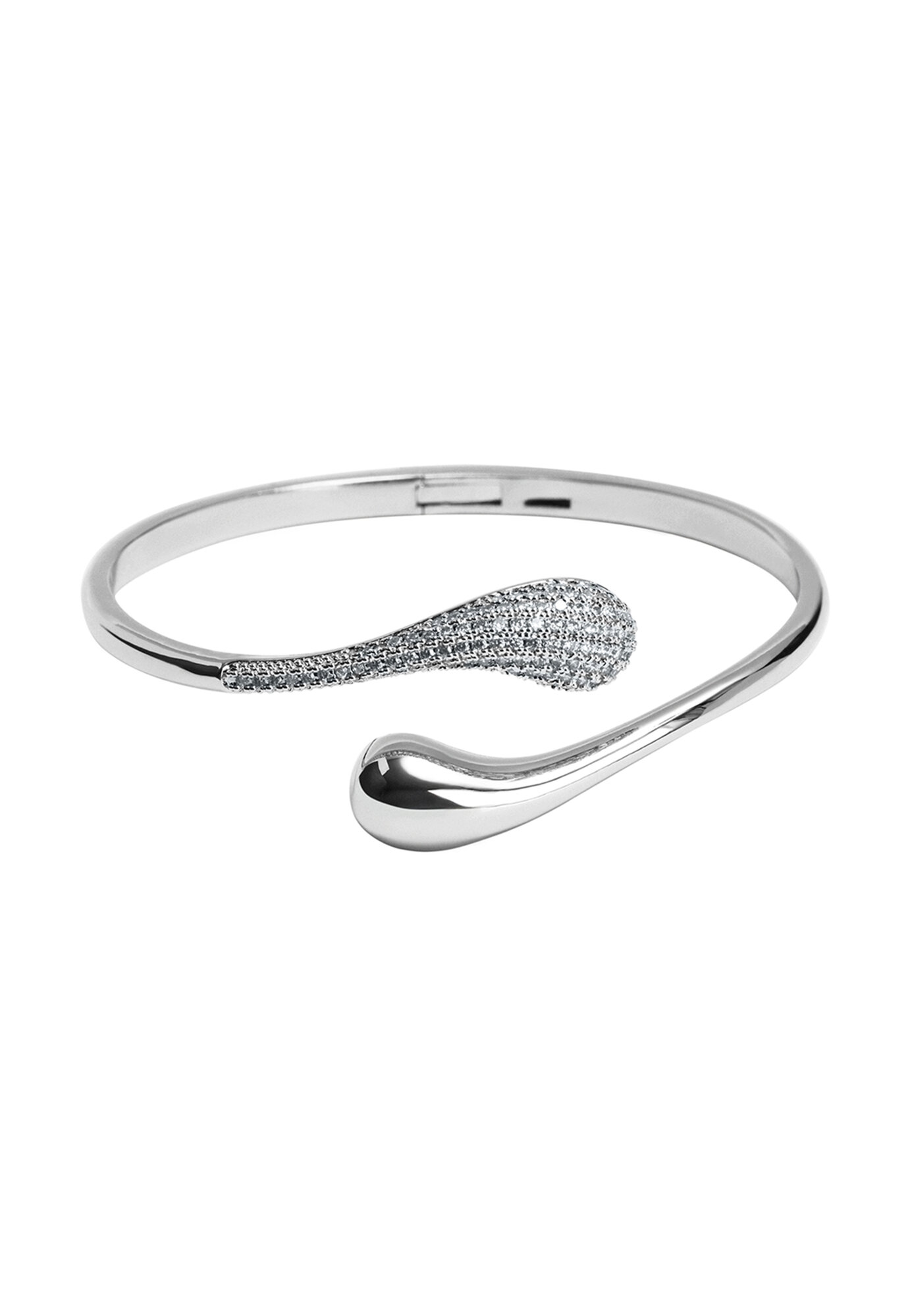 Жесткий браслет, циркон