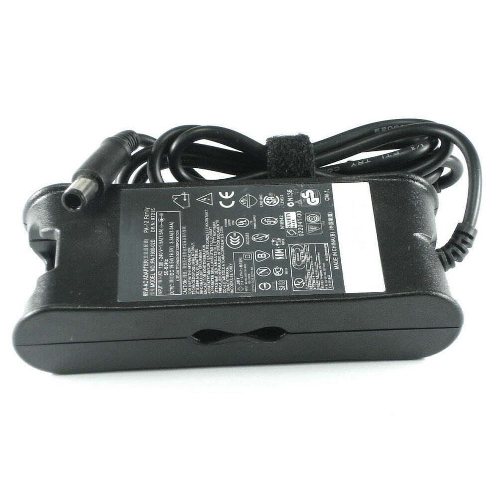 Зарядка для ноутбука Dell 19.5V 3.34A 65W 7.4х5.0mm (PA-1900-02D), Vostro 500, 1000, 1540, 1700, Inspiron 11Z (1110), 13R (N3010), 13Z (5323), 14 (1440), HC/OEM