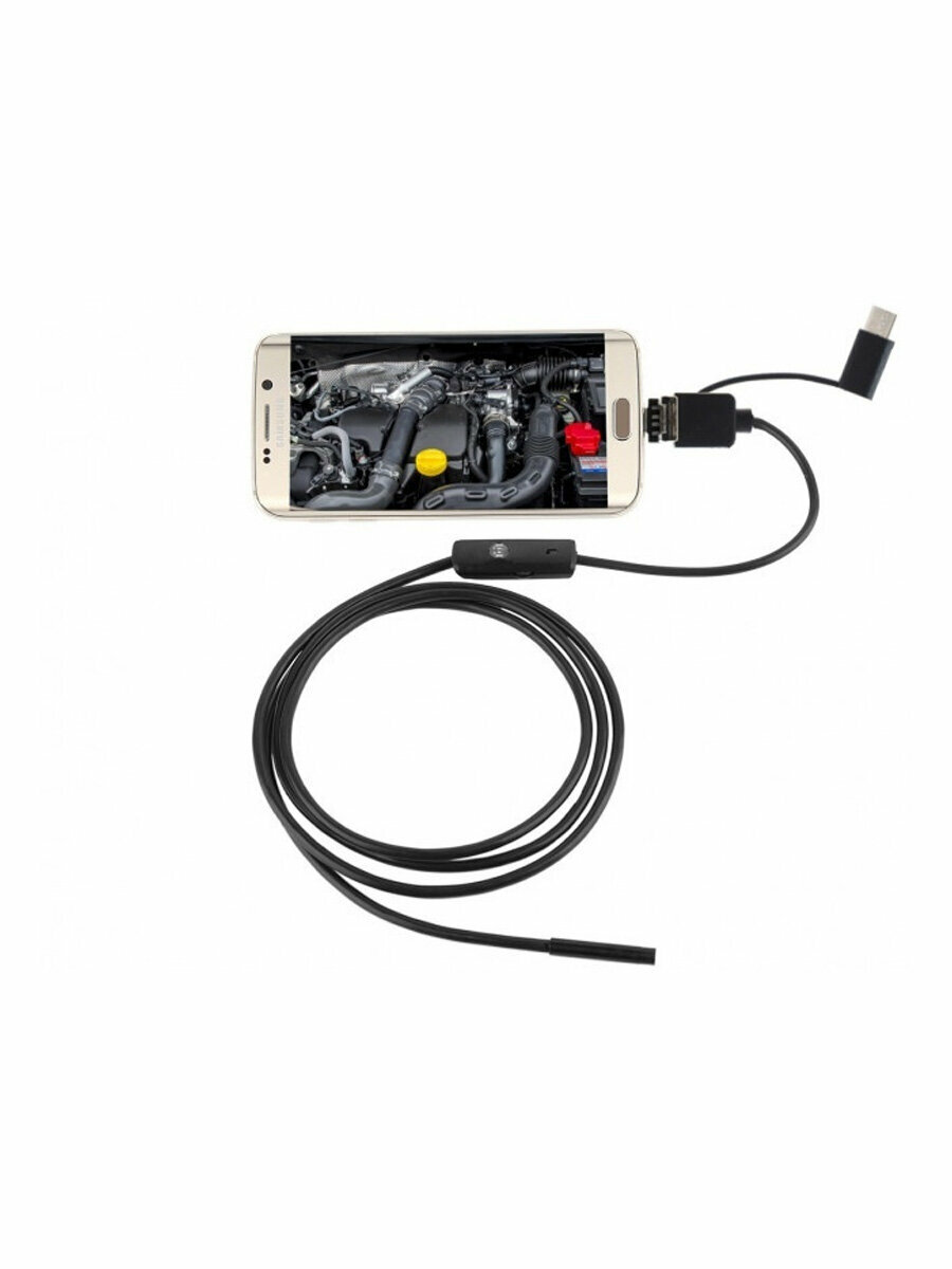 Видеоэндоскоп CARCAM ENDO-03M FULL HD, м, 8 мм, Угол обзора 70°