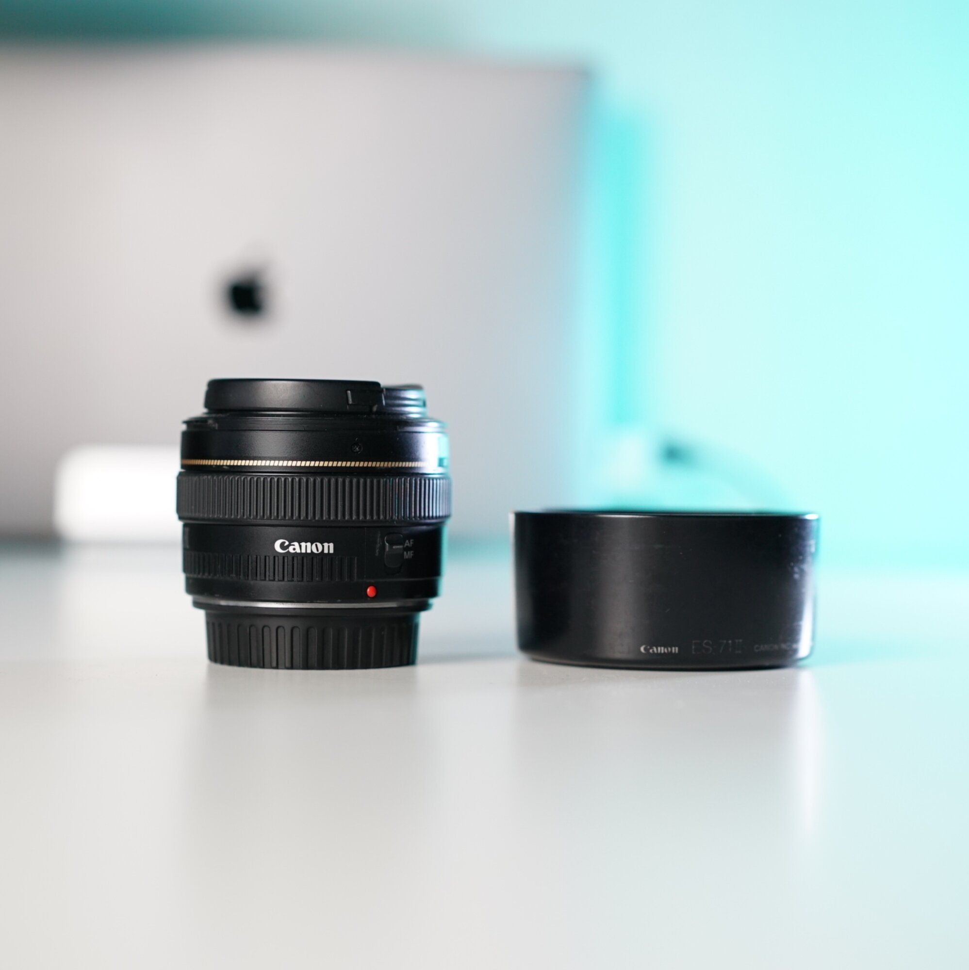 Объектив Canon EF 50mm f/1.4 USM, стандартный, для полнокадровых и кроп-сенсоров, черный