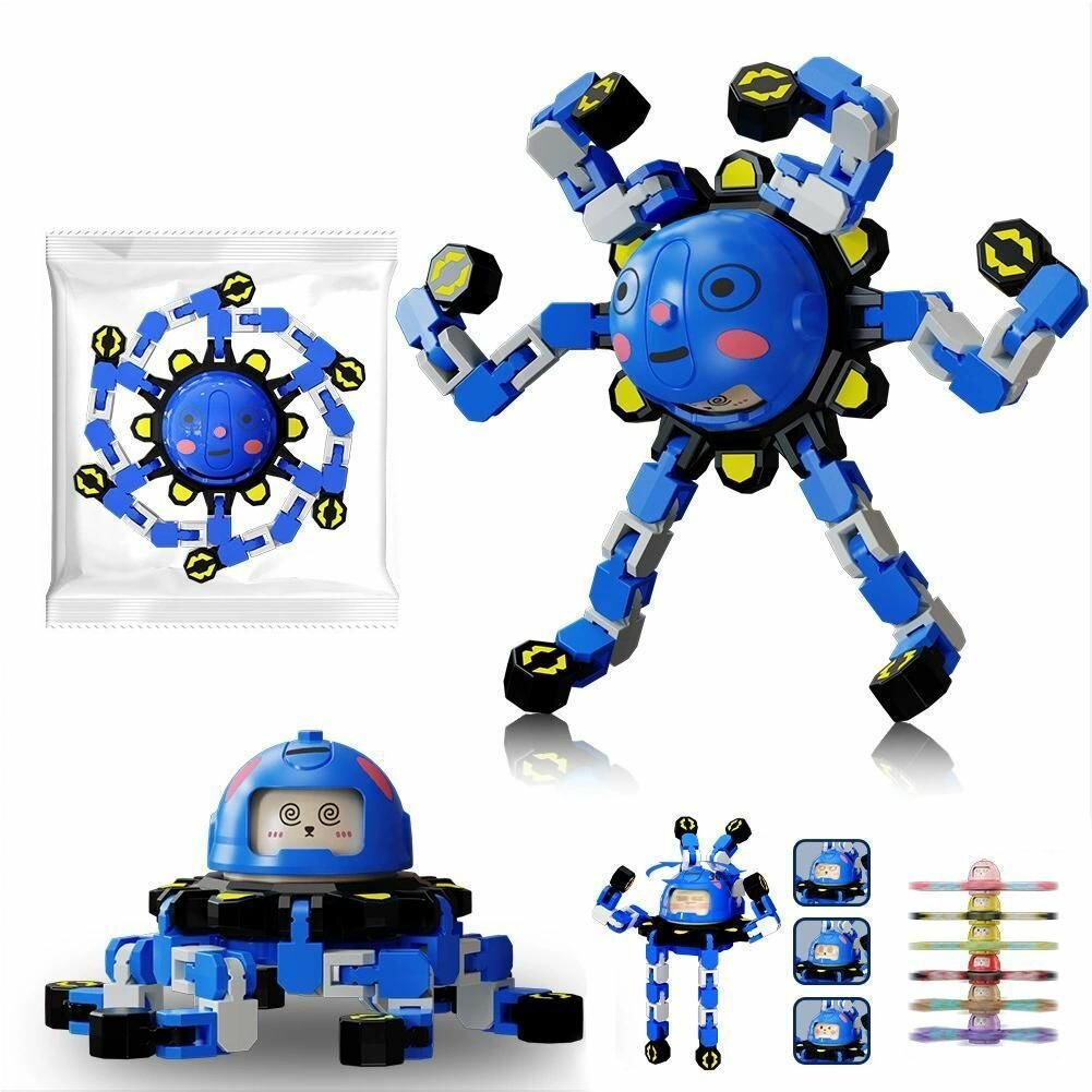 Детская игрушка-гироскоп с механической деформацией