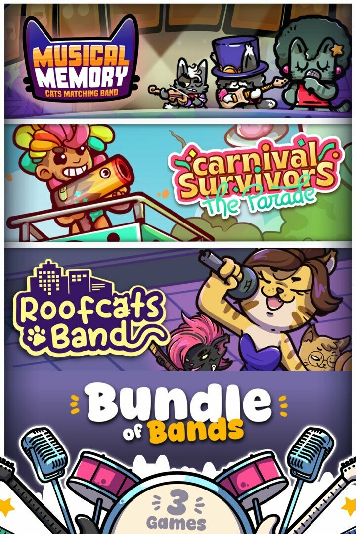 Bundle Of Bands — ключ активации Xbox / Microsoft Store · PC, Xbox One, Xbox Series X|S · цифровой ключ · любой регион
