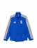 Куртка adidas Logo-print striped jacket, размер 52 GER, blue