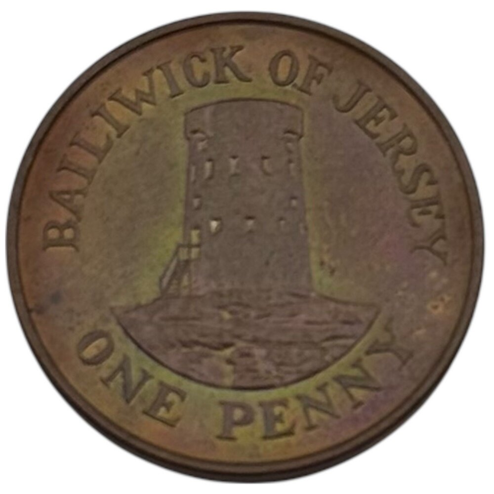 Джерси 1 пенни 1998 г.