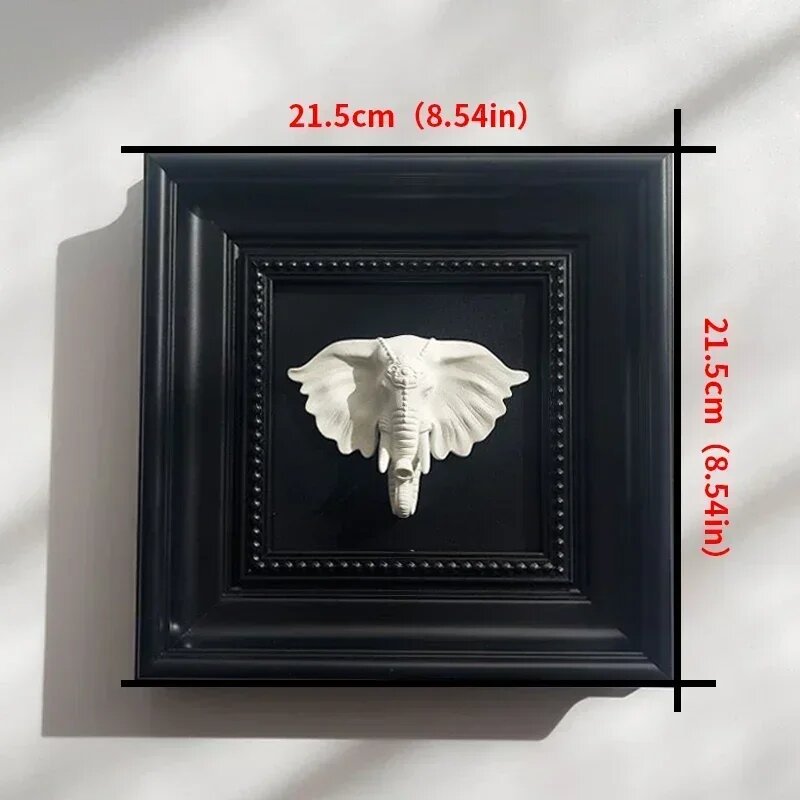 Гипсовая рельефная картина Elephant