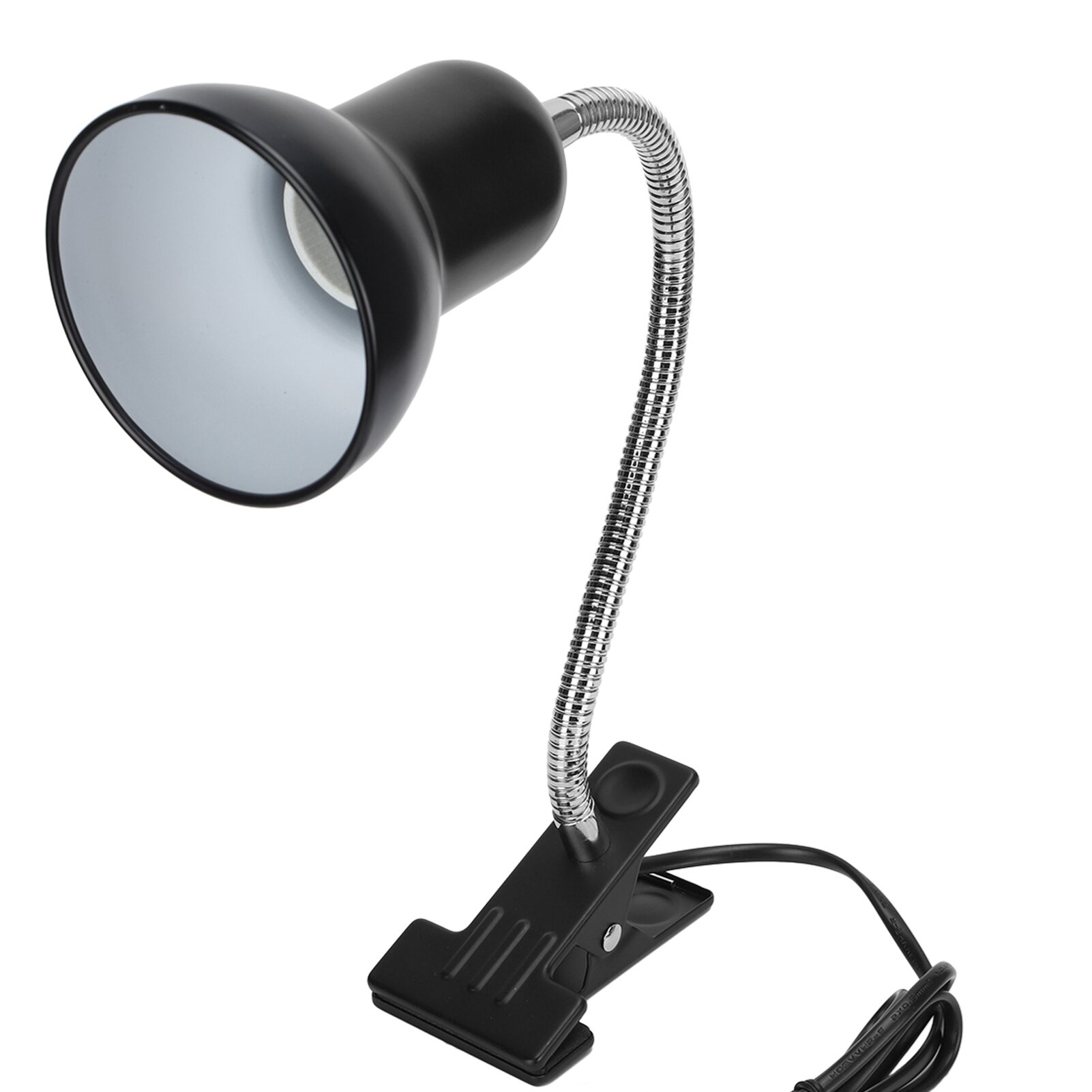 Металлический гибкий держатель для лампы для обогрева рептилий, вилка EU 220 В.