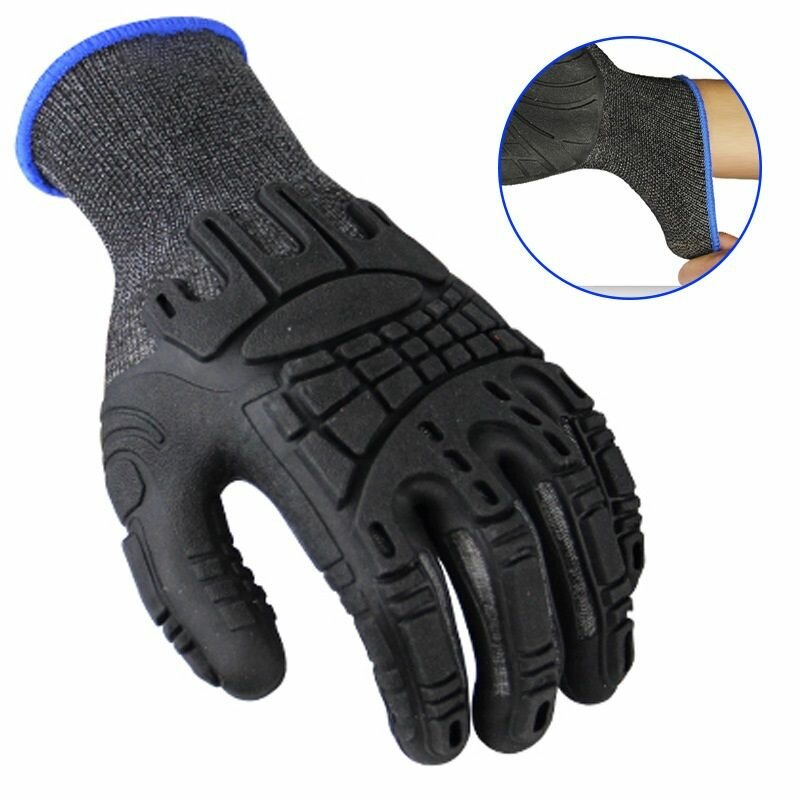 Защитные Перчатки, Противоскользящие, Противоударные, Механические