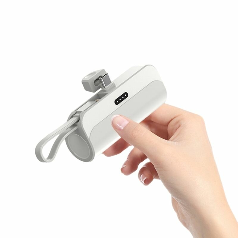 Универсальный чехол для зарядки аккумулятора Type C, DIY бокс для 21700/21650, стильный и портативный, Белый