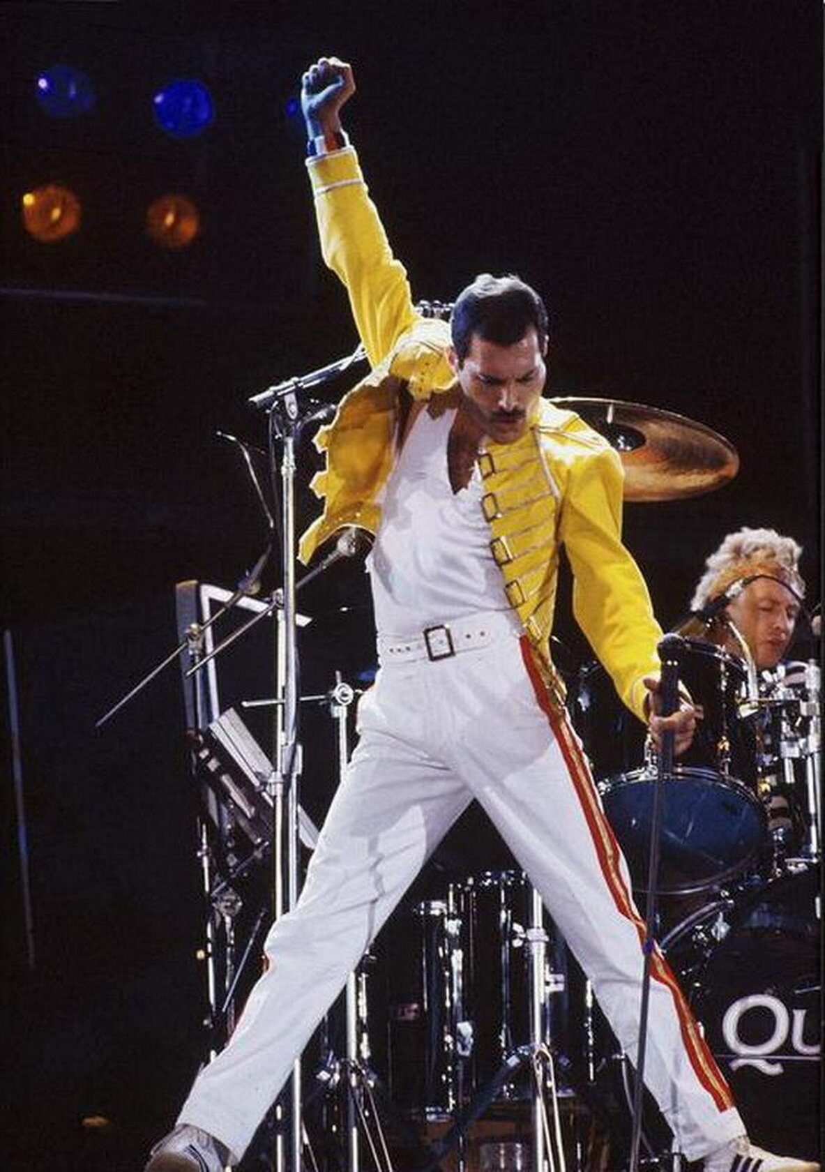 Плакат, постер Фредди Меркьюри на бумаге, размер 21х30см