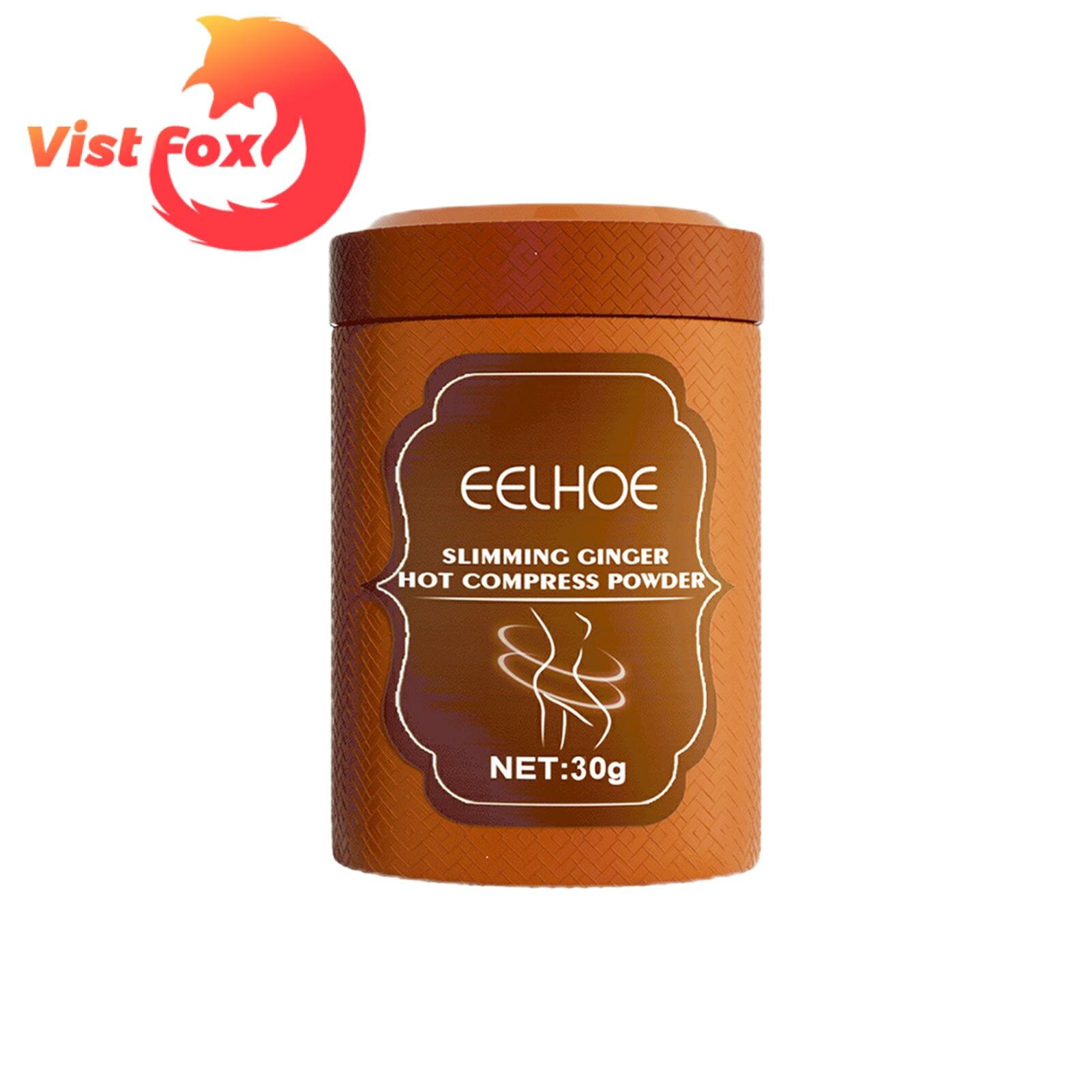 Vist Fox Firming Powder Увлажняющая укрепляющая пудра для тела с имбирем для массажа