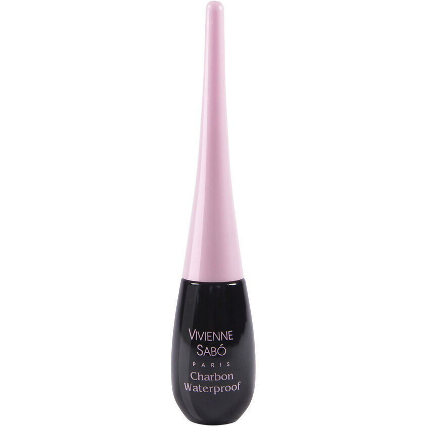 Vivienne Sabo Подводка для глаз водостойкая Waterproof liquid eyeliner Charbon тон 01