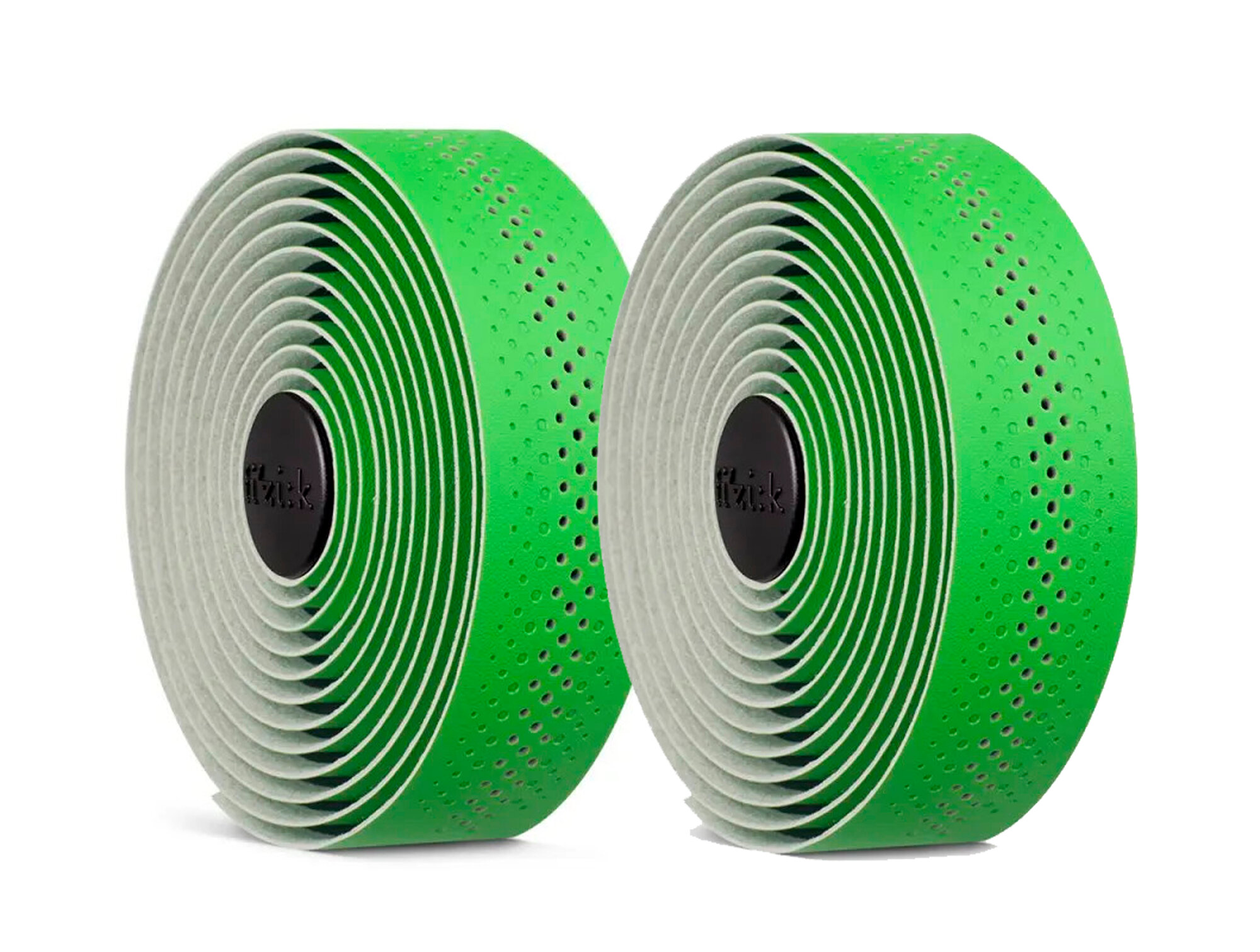 Обмотка для руля велосипеда Fizik Tempo Microtex Bondcush Classic 3.0 mm. Цвет: GREEN (зеленый)